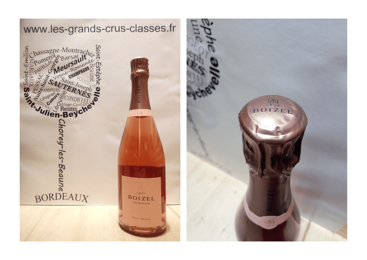 Champagne Maison Boizel - Rosé Absolu - Les-grands-crus-classes