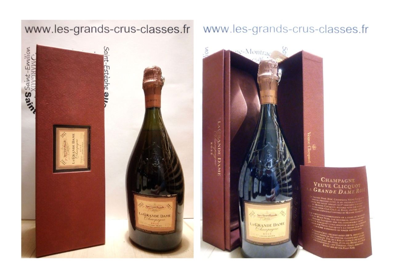 Veuve Clicquot Ponsardin – Grande Dame 1989 - Rosé - Les-grands-crus ...